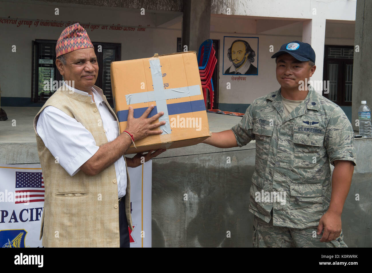 U.S. Air Force Lt. Col. (Dr.) William Chu, lead medical planner for ...
