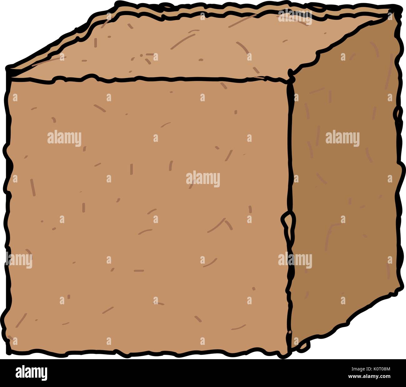 Ground cube isolated Stock Vector Image & Art - Alamy