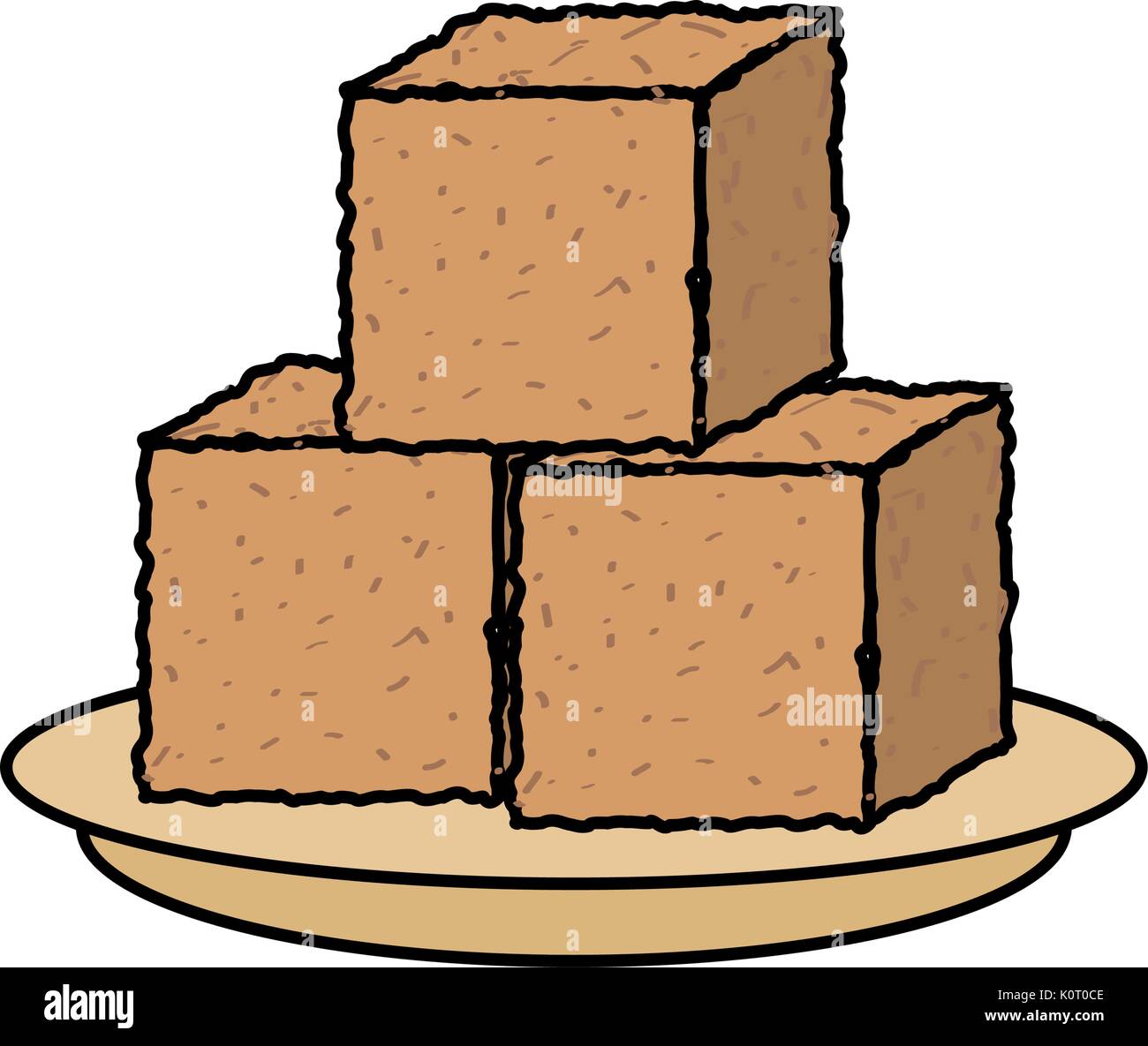Ground cubes isolated Stock Vector Image & Art - Alamy