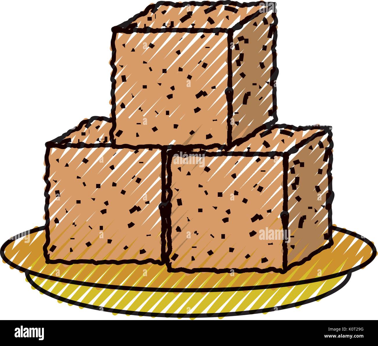 Ground Cube Isolated Stock Vector Image Art Alamy