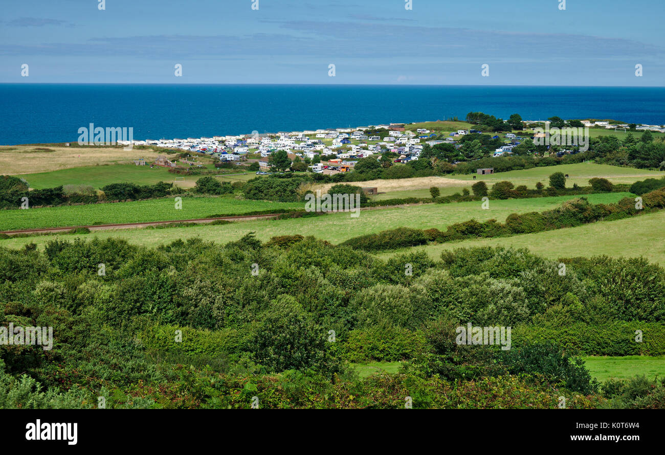 View of East Runton Stock Photo - Alamy