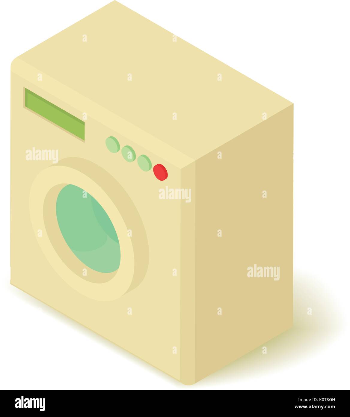 Washing machine icon, isometric 3d style Stock Vector Image & Art - Alamy
