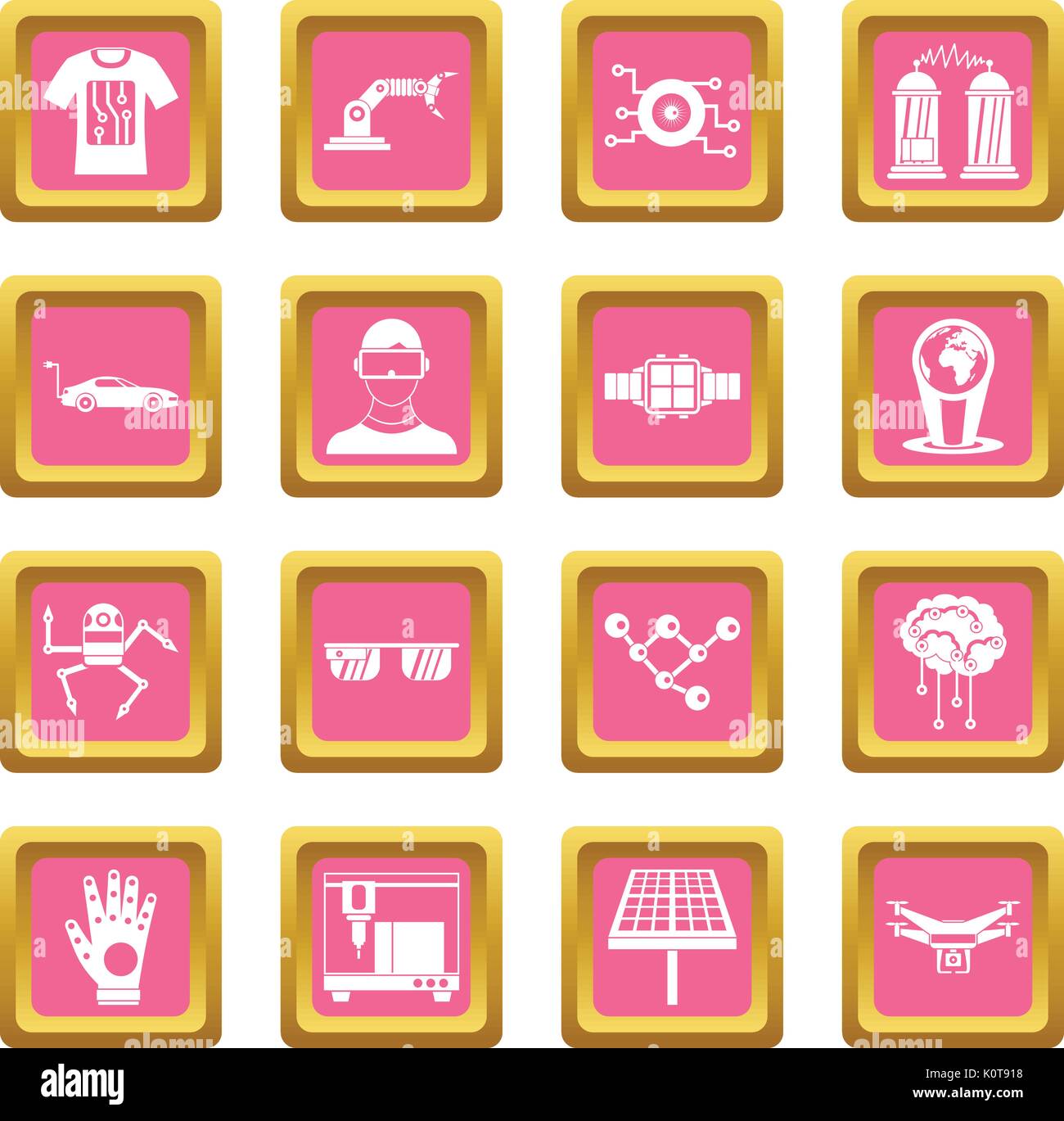 New technologies media Stock Vector Images - Alamy