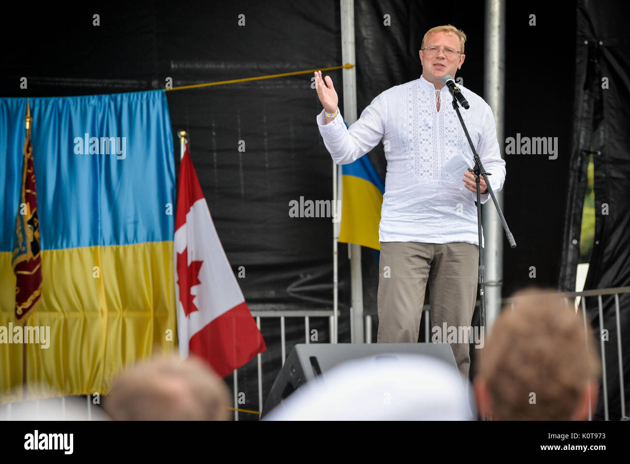 August 19, 2017. Toronto, Canada – Andriy Shevchenko Ambassador ...