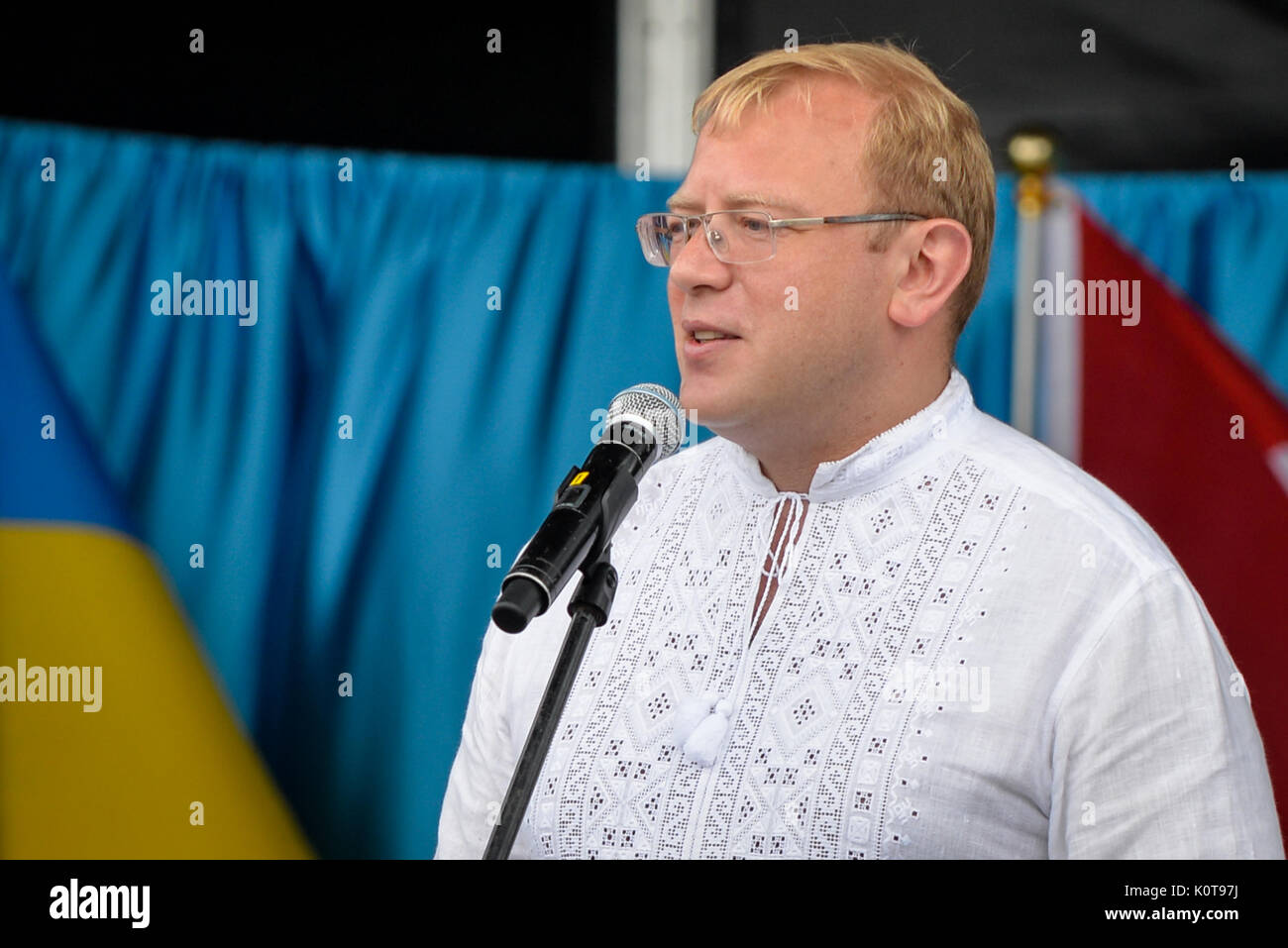 August 19, 2017. Toronto, Canada – Andriy Shevchenko Ambassador ...