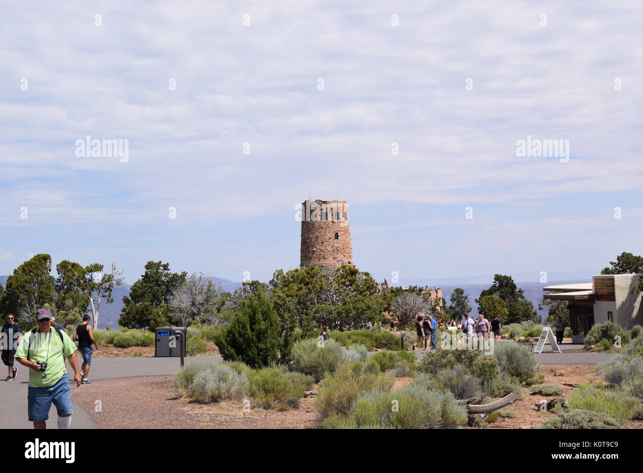 Indian watchtower at desert view hi-res stock photography and images ...