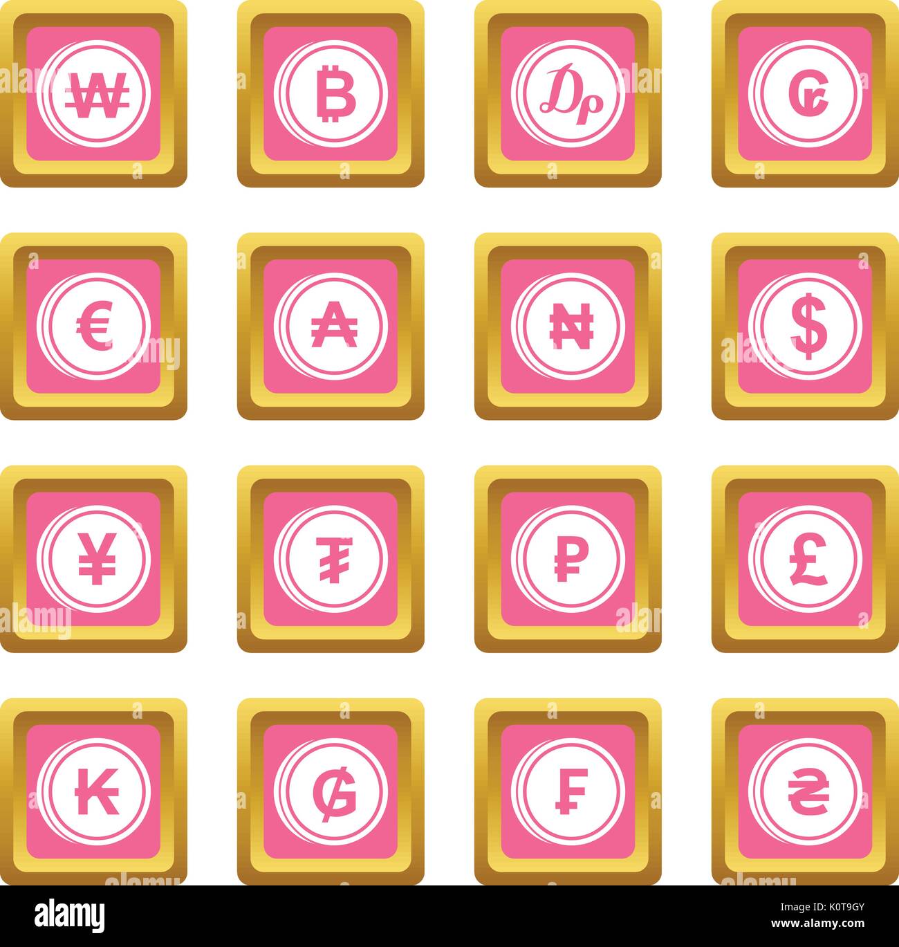 Currency Of Different Countries Stock Vector Images - Alamy