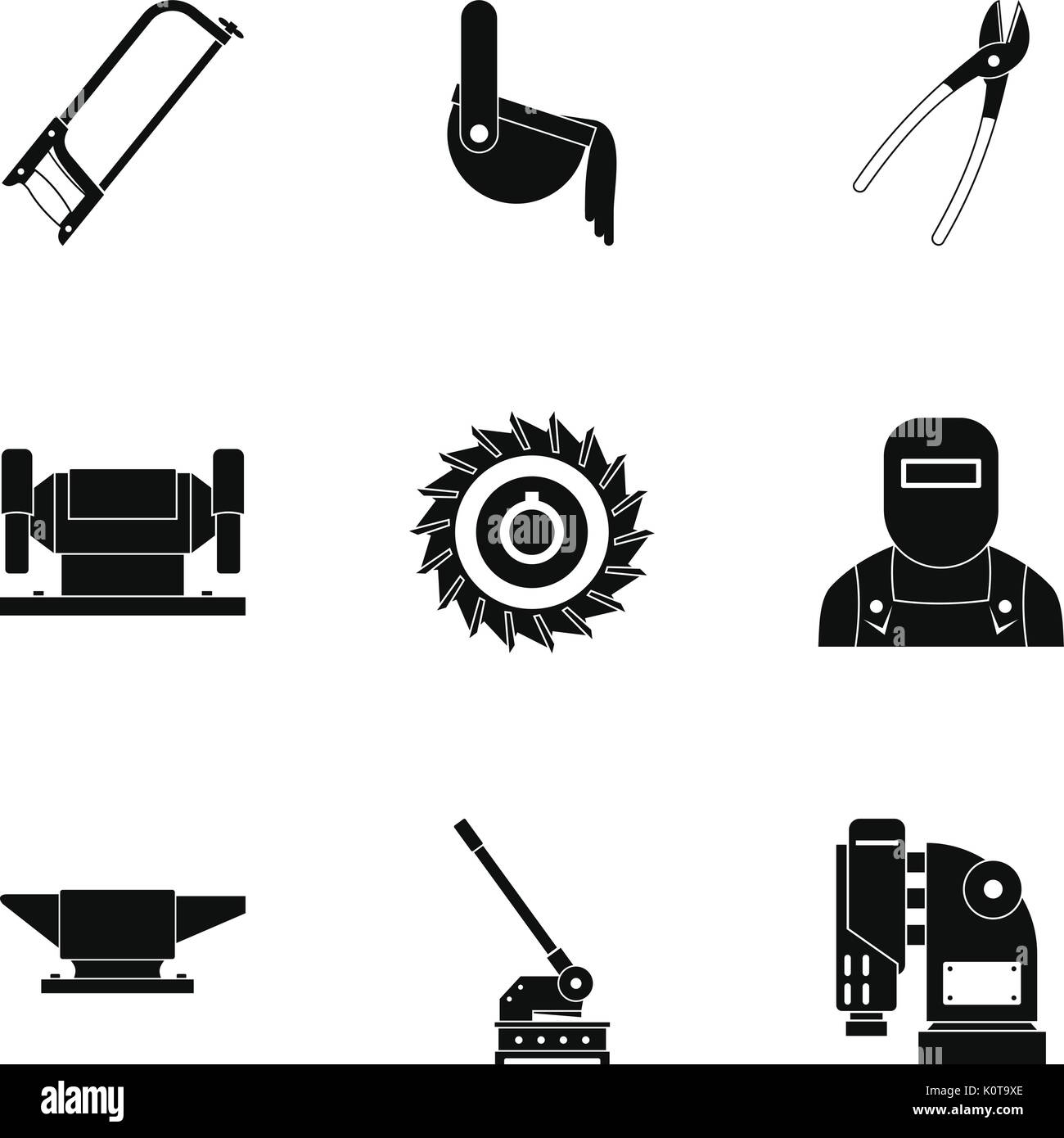 Metal industry icon set, simple style Stock Vector Image & Art - Alamy Metal industry icon set, simple style Stock Vector Image & Art - Alamy