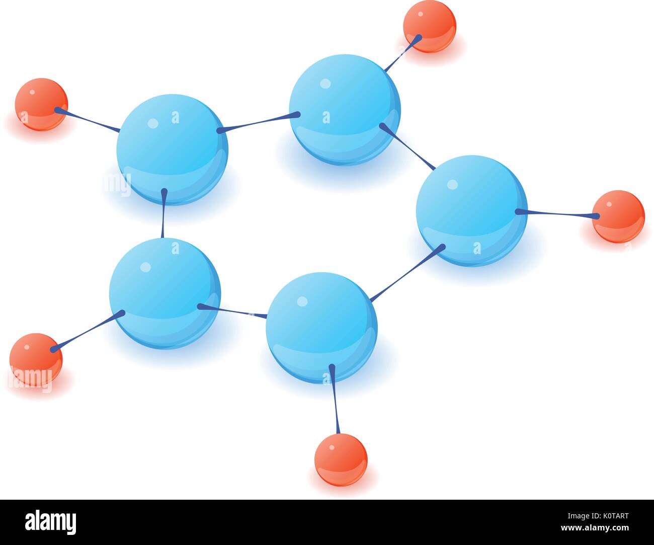 Structure molecule icon, isometric 3d style Stock Vector Image & Art ...