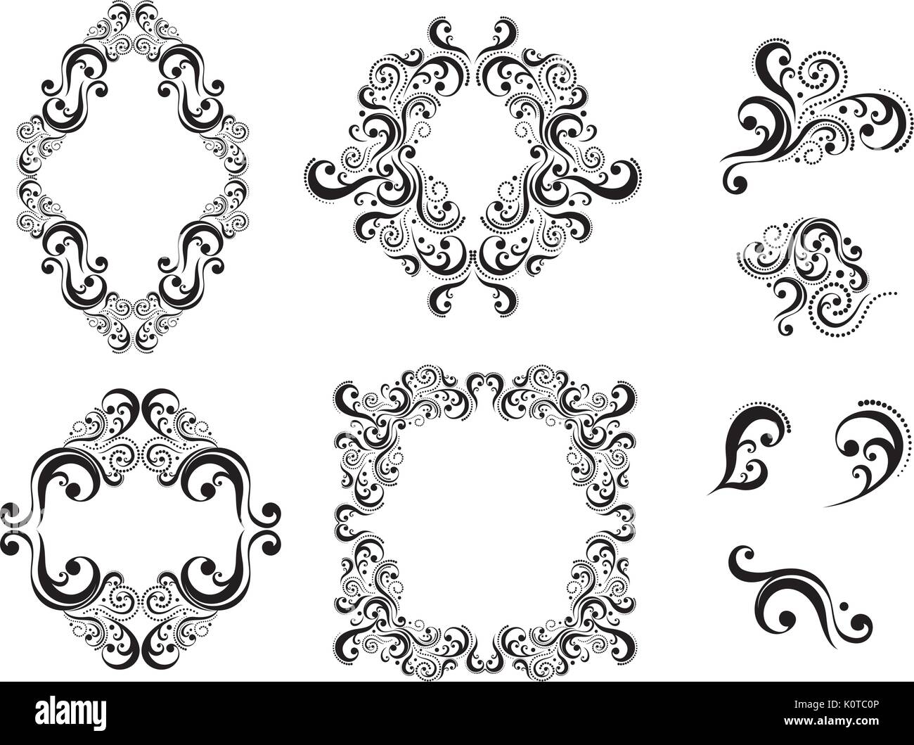 Individual elements Black and White Stock Photos & Images - Alamy