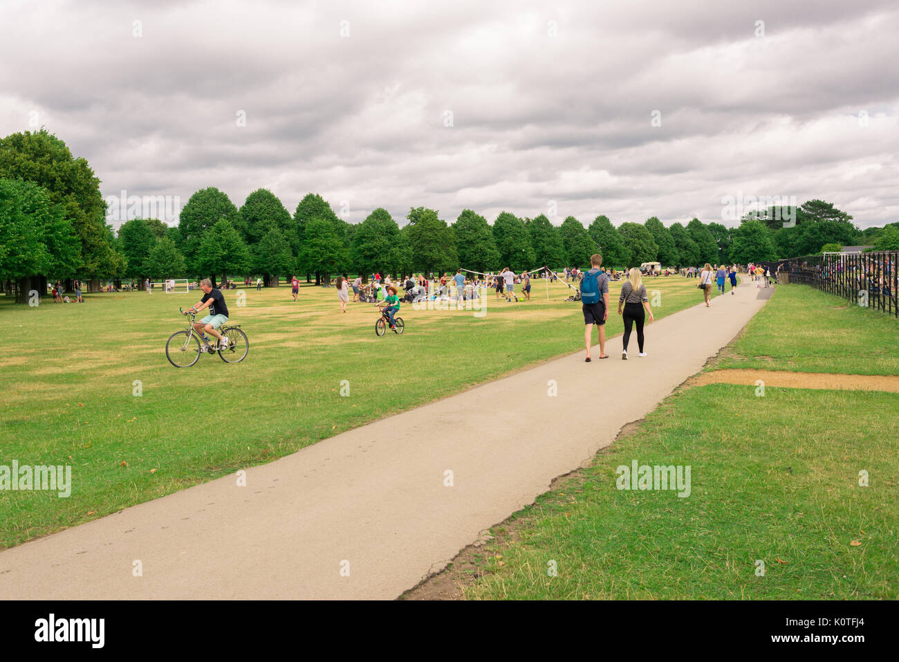 Walking Richmond Park London High Resolution Stock Photography and ...