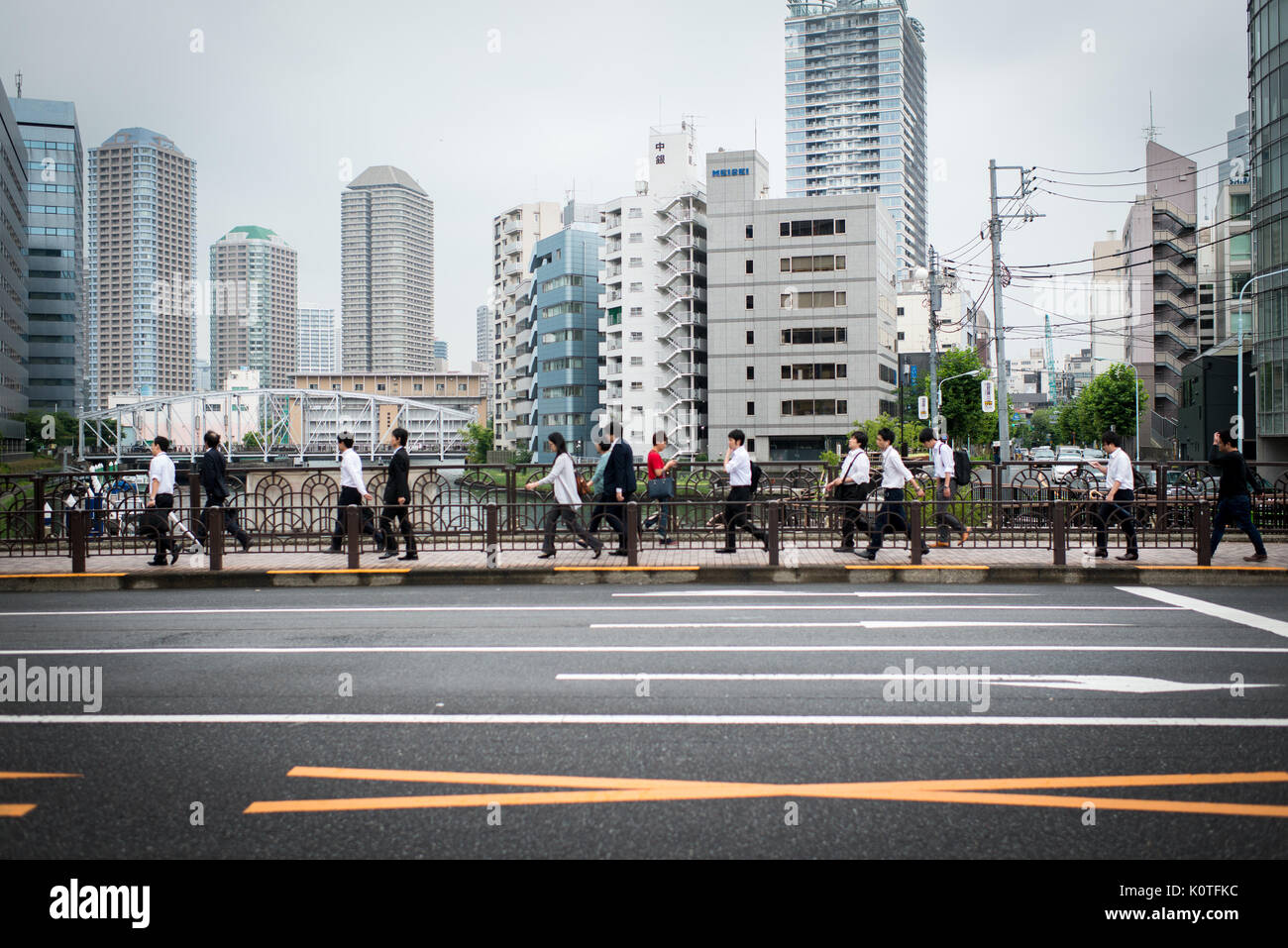 Walking the straight line hi-res stock photography and images - Alamy