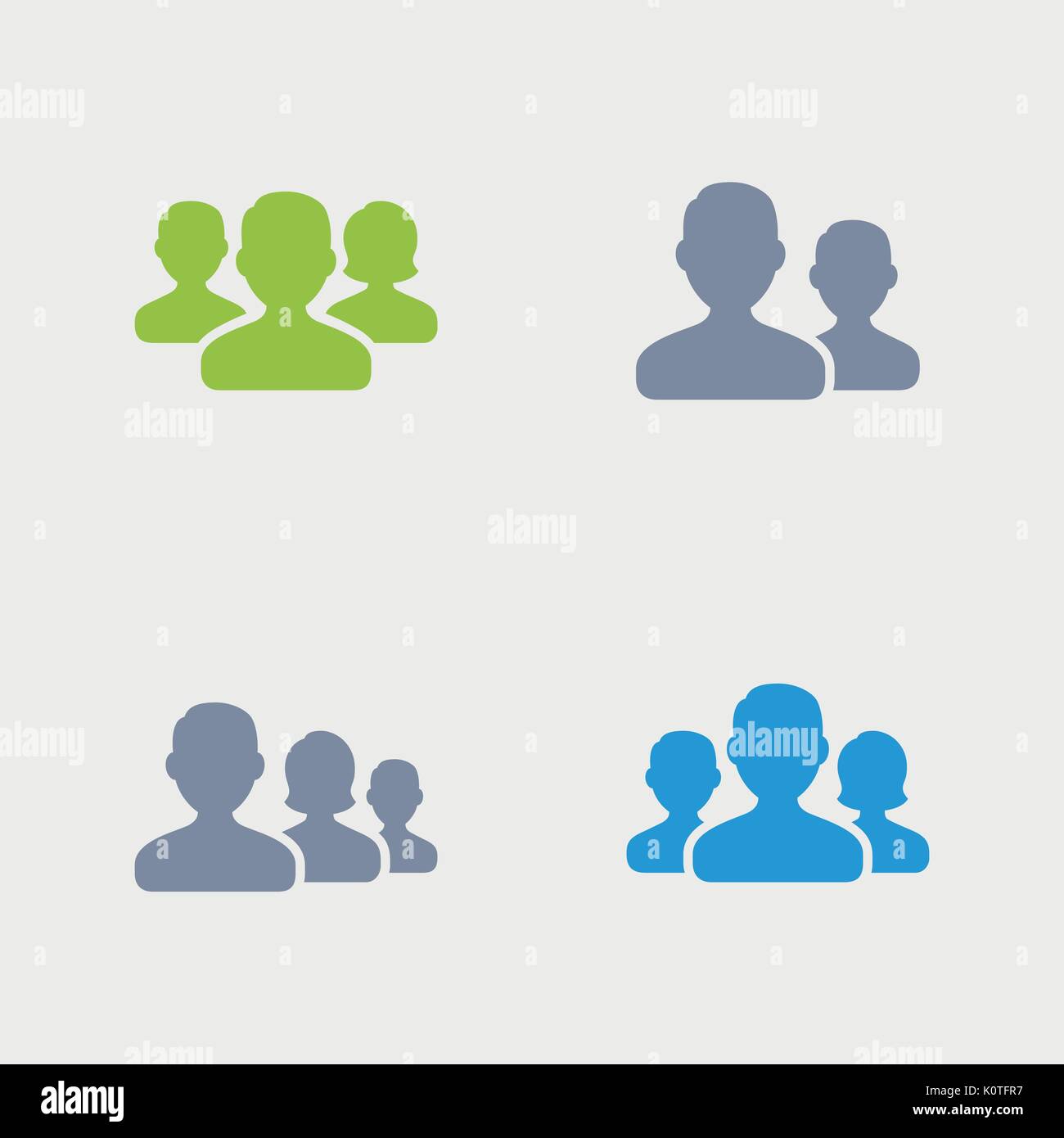 Account group icon hi-res stock photography and images - Alamy