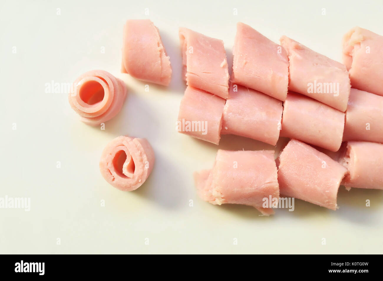 Sliced ham hi-res stock photography and images - Alamy