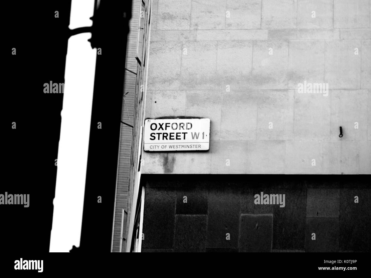 oxford street sign Stock Photo - Alamy