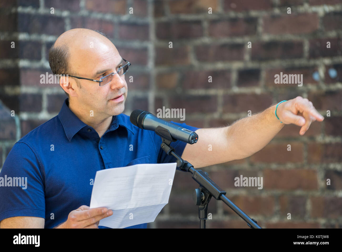 Andreas Brøgger, leder af Nikolaj Kunsthal / Andreas Brogger, director ...