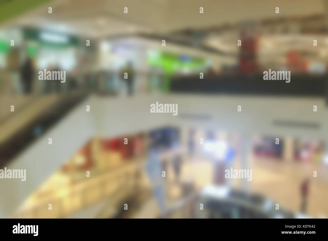 blurred image of shopping mall and people, in department store Stock ...
