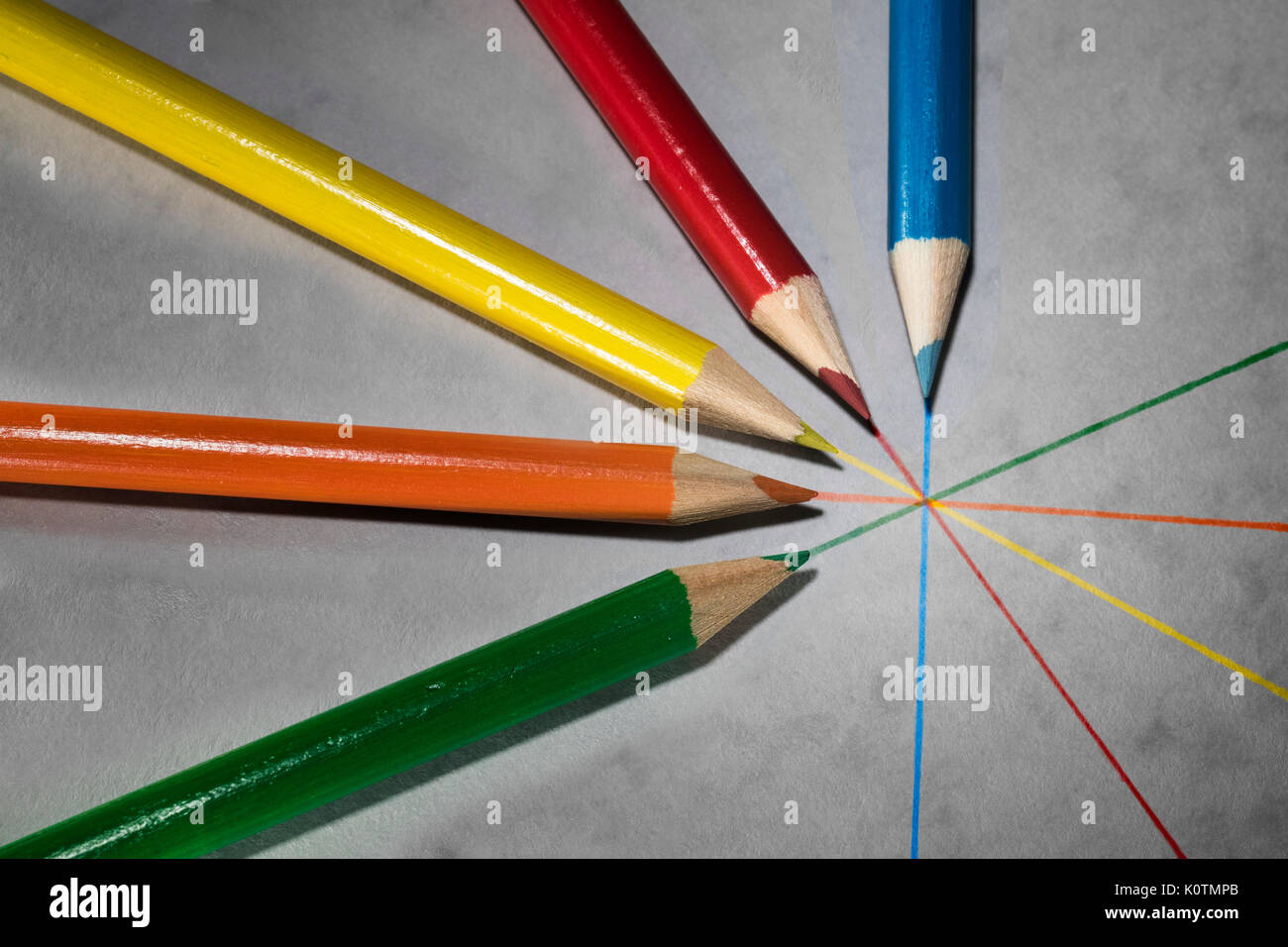 pencil line art Stock Photo - Alamy