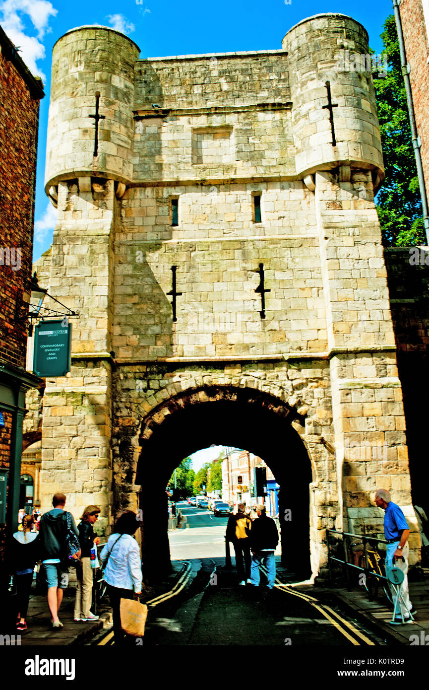 Bootham Bar, York Stock Photo - Alamy