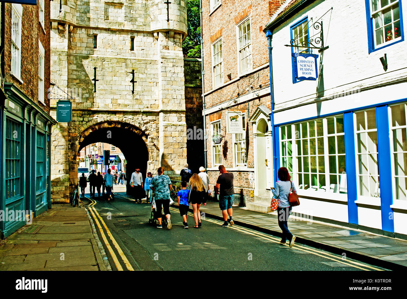 Bootham Bar, York Stock Photo - Alamy