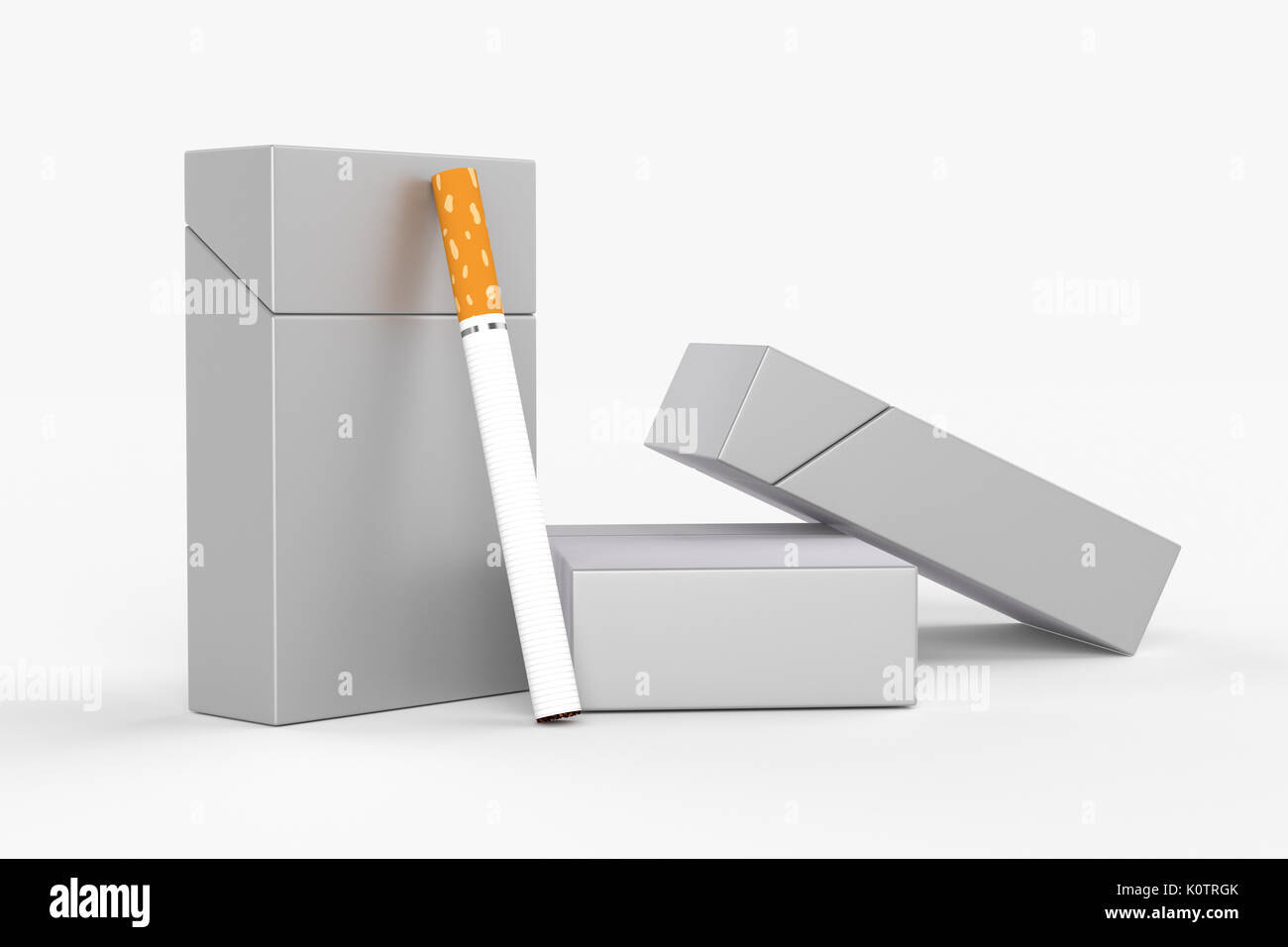 Empty cigarette boxes hi-res stock photography and images - Alamy