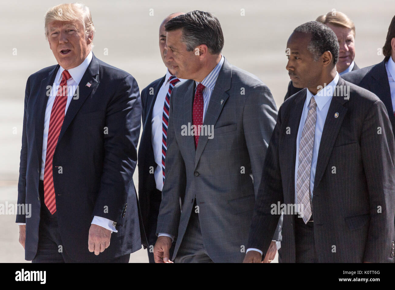 Reno, Nevada, USA. 23rd Aug, 2017. PRESIDENT DONALD J. TRUMP speaks ...