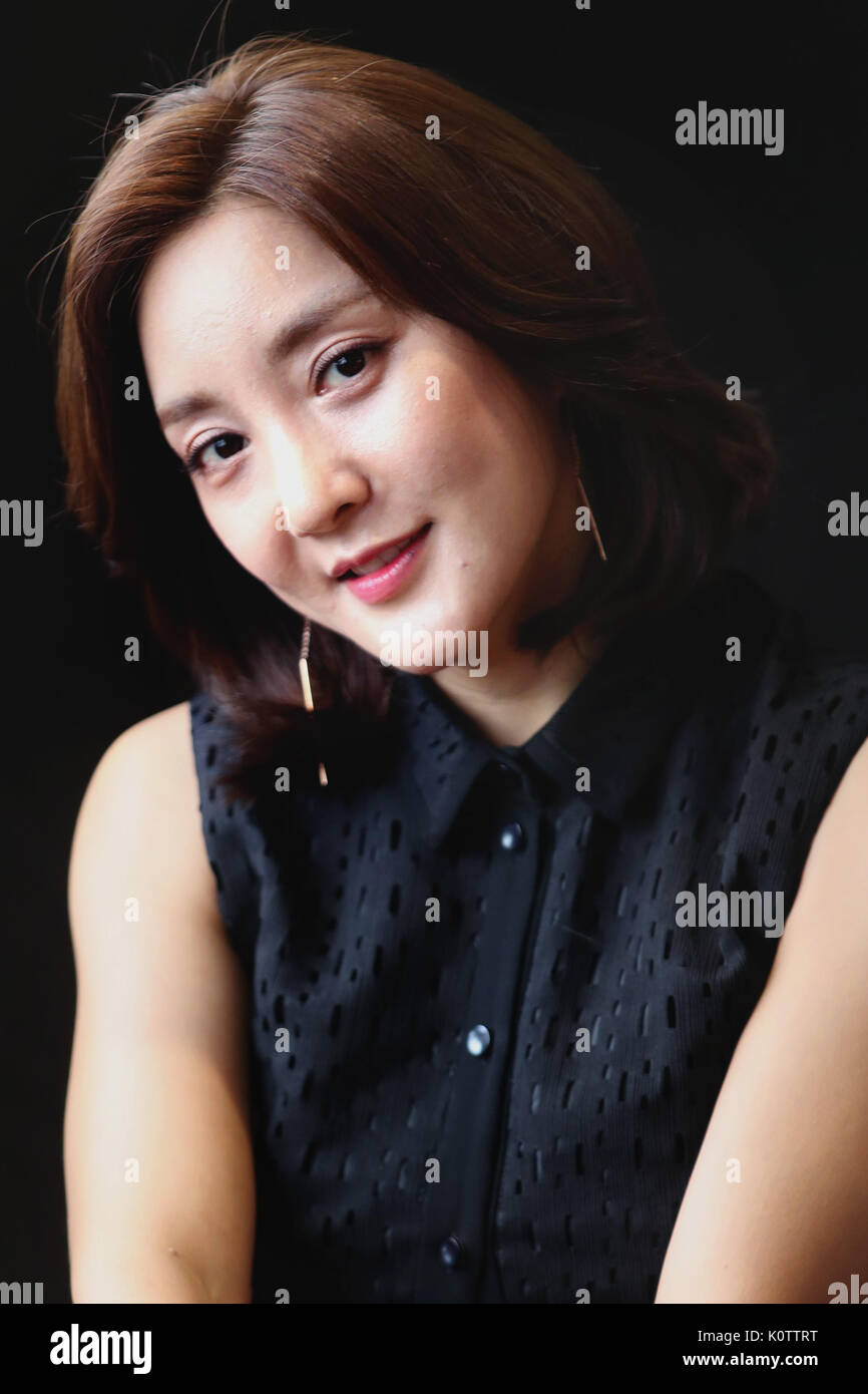 S. Korean singer Bada South Korean singer Bada poses for a photo before ...