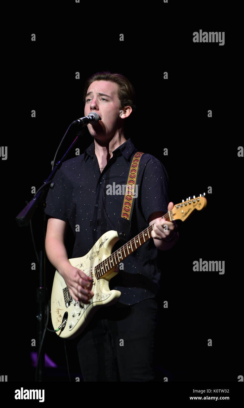 August 22, 2017 - Virginia Beach, VIRGINIA, USA - QUINN SULLIVAN brings ...