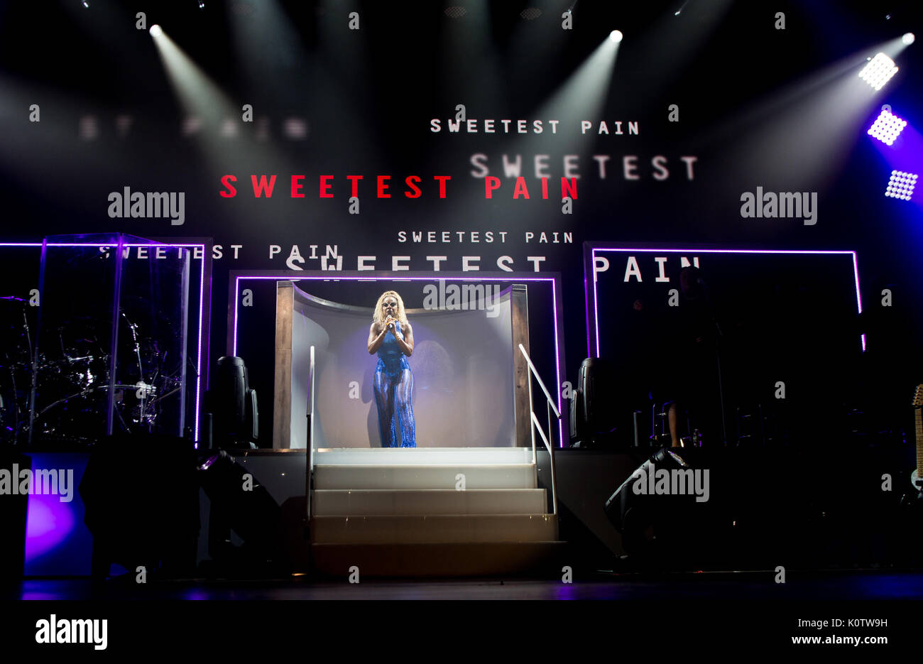Miami Beach Fl August 22 Mary J Blige Performs During The Strength Of A Woman Tour At