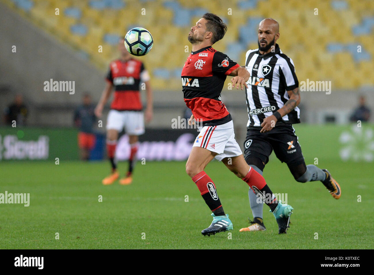 RIO DE JANEIRO, RJ - 23.08.2017: FLAMENGO X BOTAFOGO - Diego during Flamengo vs. Botafogo, held ...