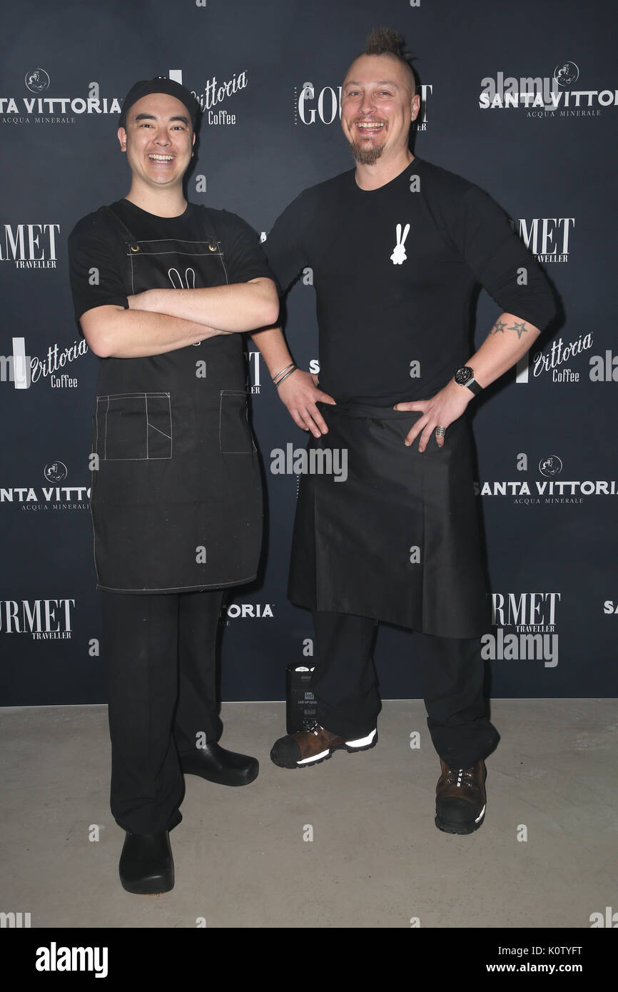 Sydney, Australia. 23 August 2017. Pictured: Graham Hunt and Benjamin ...