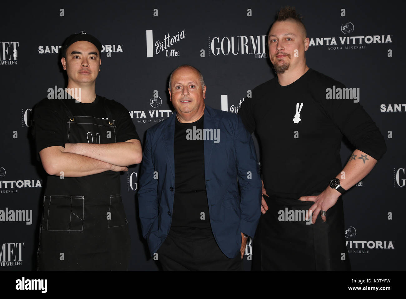 Sydney, Australia. 23 August 2017. Pictured: Graham Hunt, Chris Lucas ...