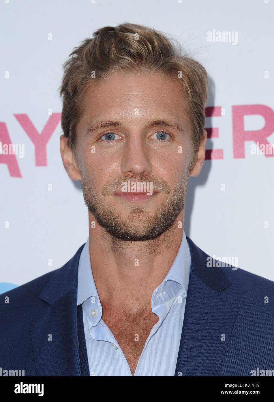 Los Angeles, USA. 23rd Aug, 2017. Matt Barr at arrivals for THE LAYOVER ...