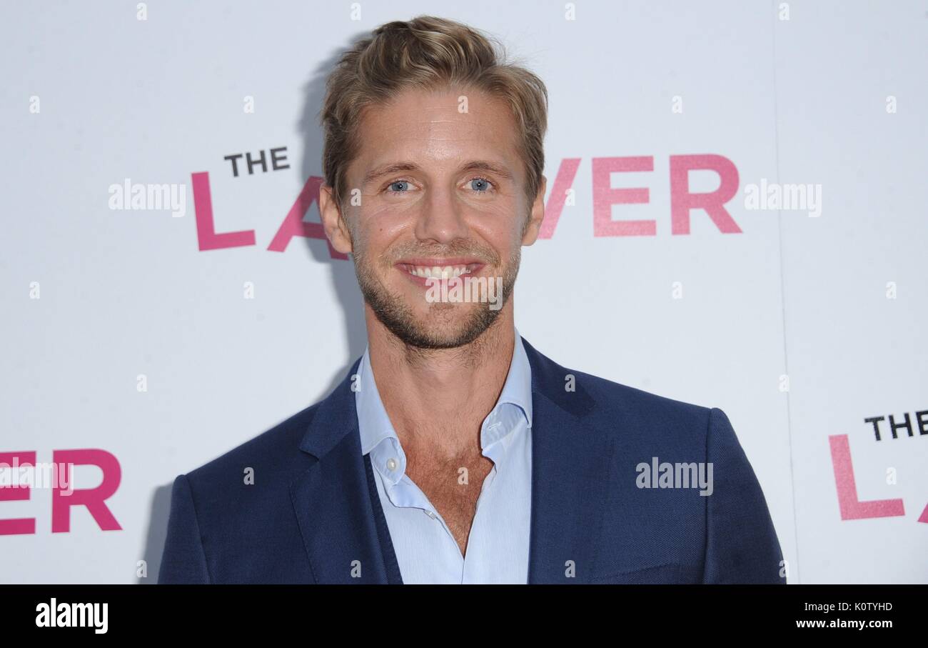Los Angeles, USA. 23rd Aug, 2017. Matt Barr at arrivals for THE LAYOVER ...