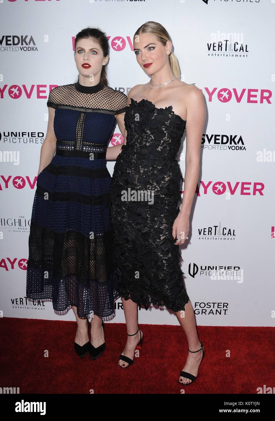 Los Angeles, USA. 23rd Aug, 2017. Alexandra Daddario, Kate Upton at ...