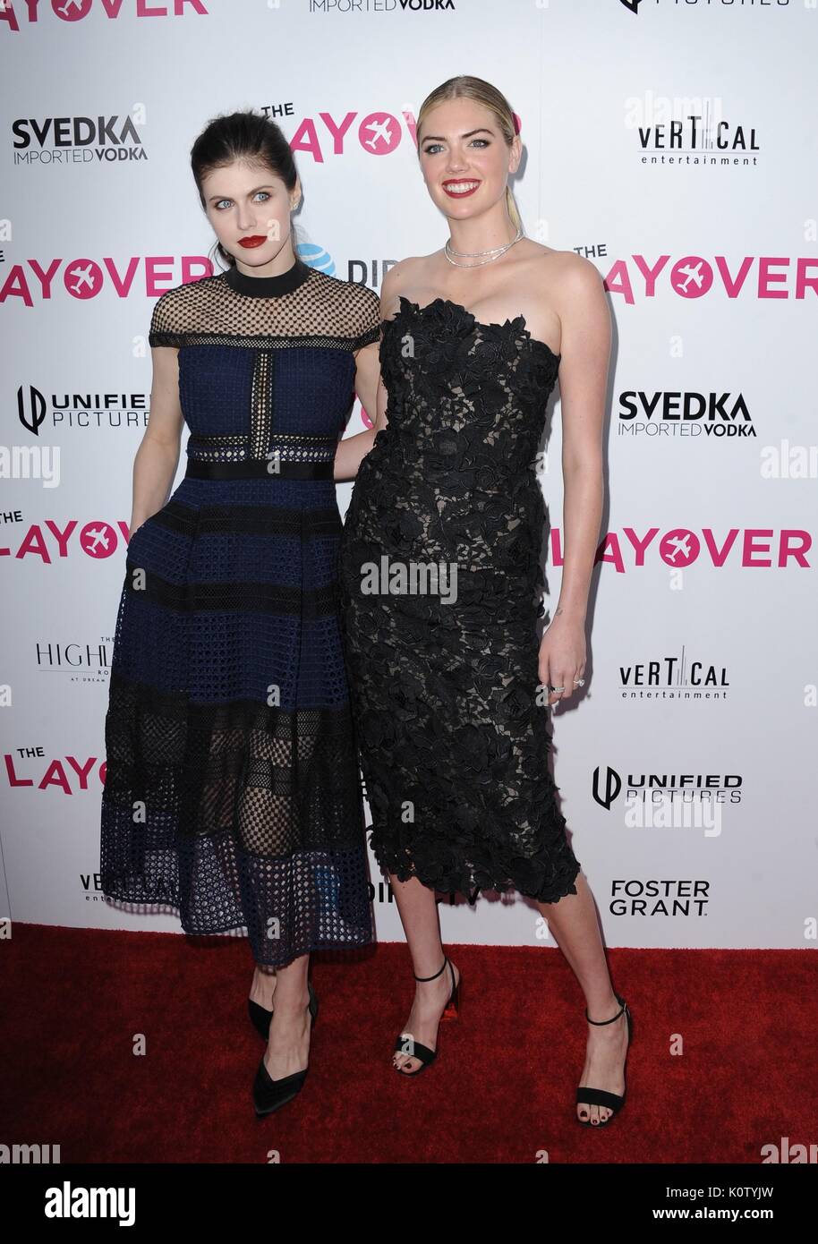 Los Angeles, USA. 23rd Aug, 2017. Alexandra Daddario, Kate Upton at ...