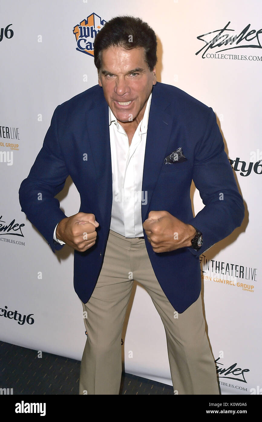 Lou Ferrigno at 'Extraordinary: Stan Lee' event at the Saban Theatre ...