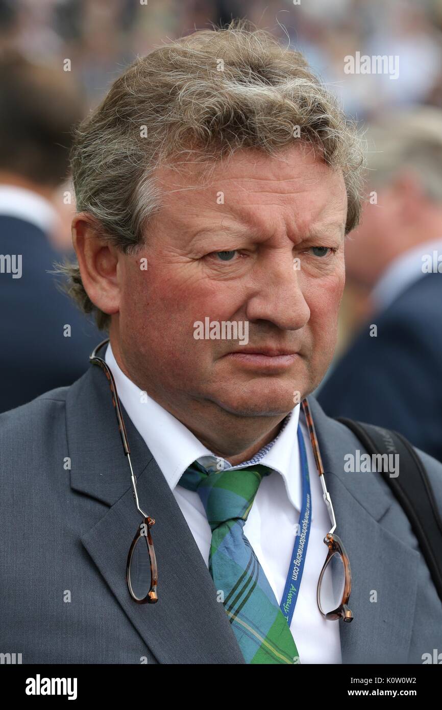 MARK JOHNSTON RACE HORSE TRAINER EBOR FESTIVAL 2017, YORK RACECOURSE ...