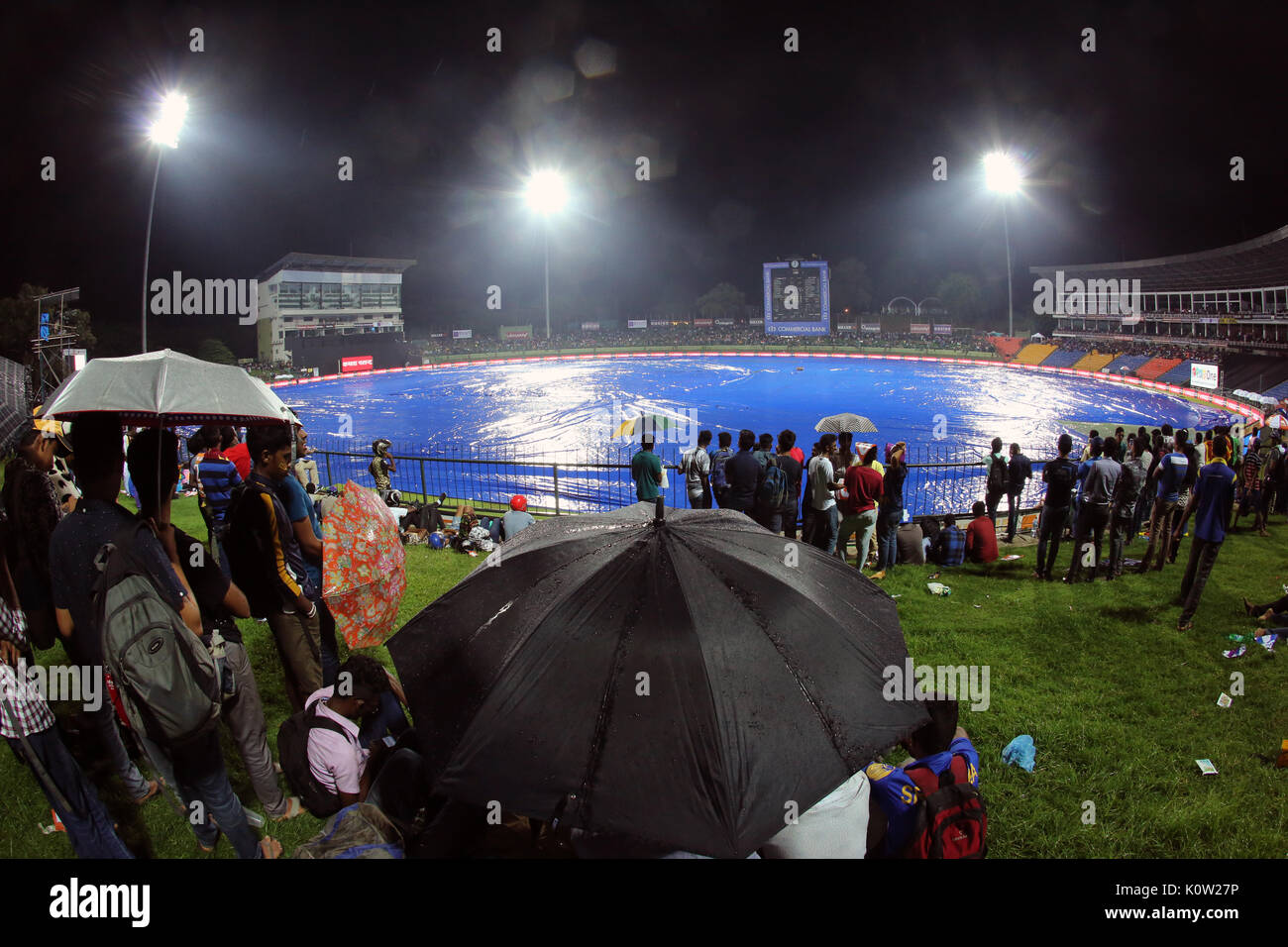 Pallekele international cricket stadium hi-res stock photography and ...