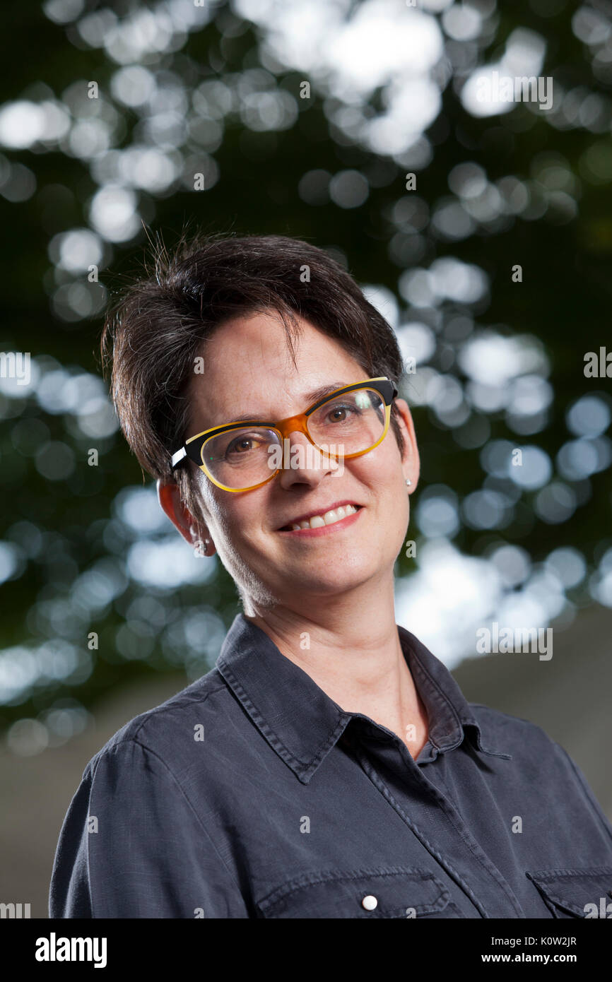 Edinburgh, UK. 24th August 2017. Erica Wagner, the American author and ...