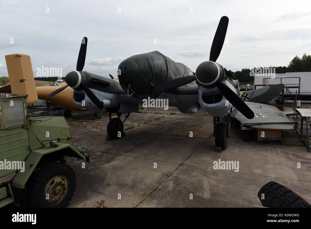 A Casa 2.111, a Spanish reconstruction of the Heinkel He 111 is ...