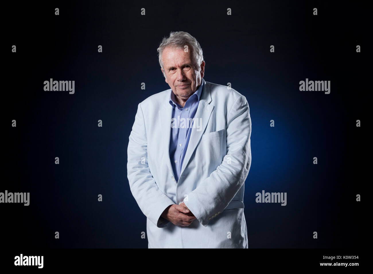 Edinburgh, UK. 24th August 2017. Martin Bell, OBE, the British UNICEF ...