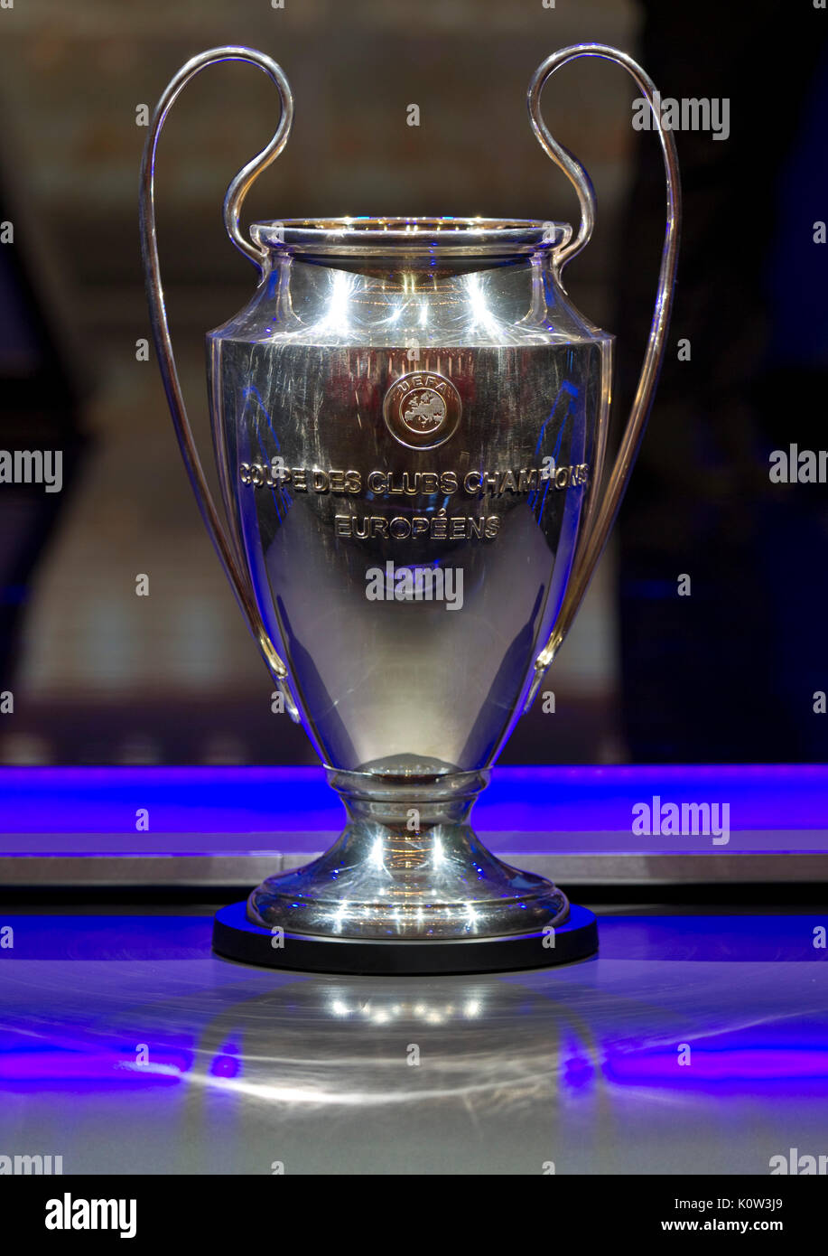 Uefa cup trophy hi-res stock photography and images - Alamy