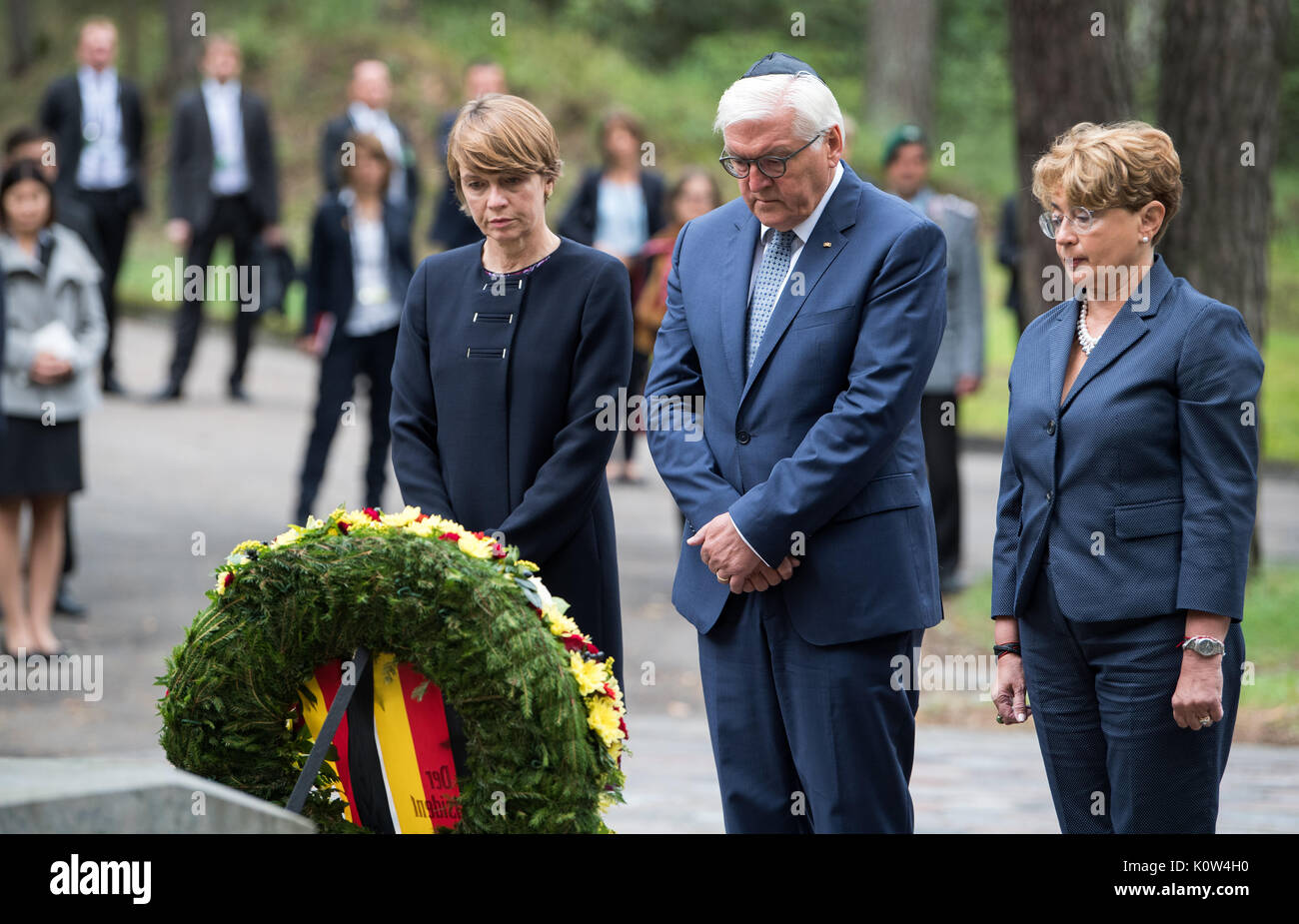 Vilnius, Lithuania. 25th Aug, 2017. German President Frank-Walter ...