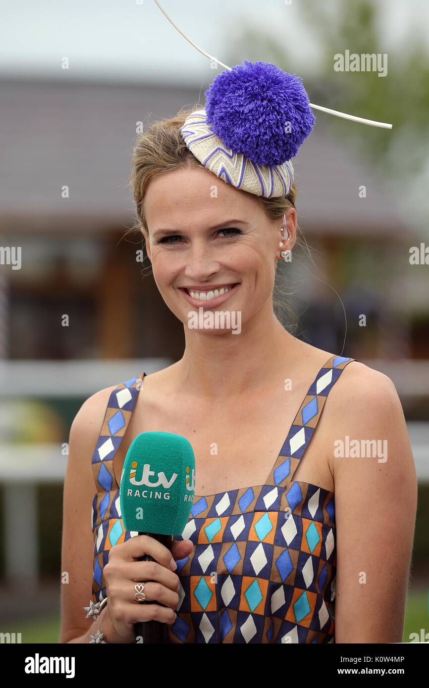FRANCESCA CUMANI ITV HORSE RACING PRESENTER EBOR FESTIVAL 2017, YORK ...