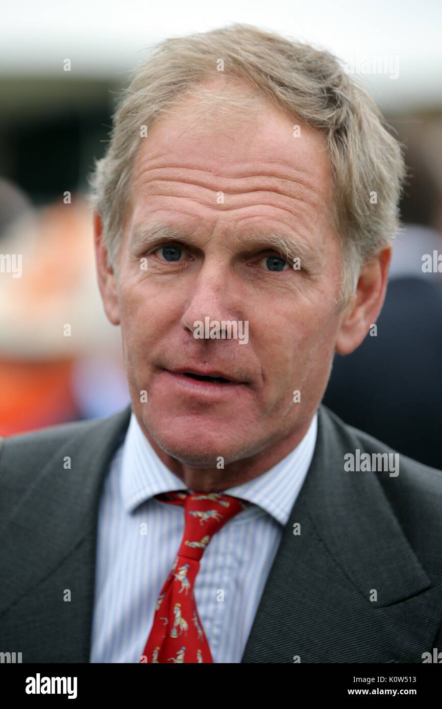 MICHAEL BELL RACE HORSE TRAINER EBOR FESTIVAL 2017, YORK RACECOURSE ...