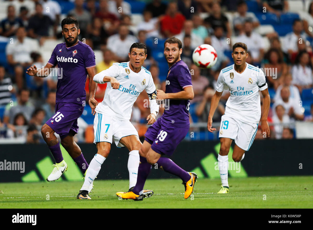 Cristiano Ronaldo (Real), AUGUST 23, 2017 - Football / Soccer : "Trofeo ...