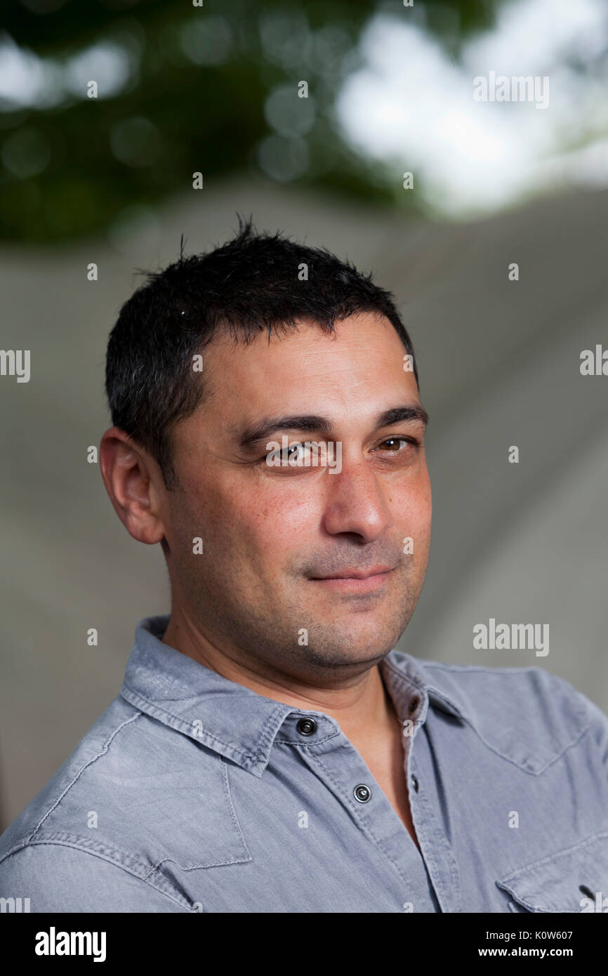Edinburgh, UK. 25th August 2017. Dr Adam Rutherford, the British ...