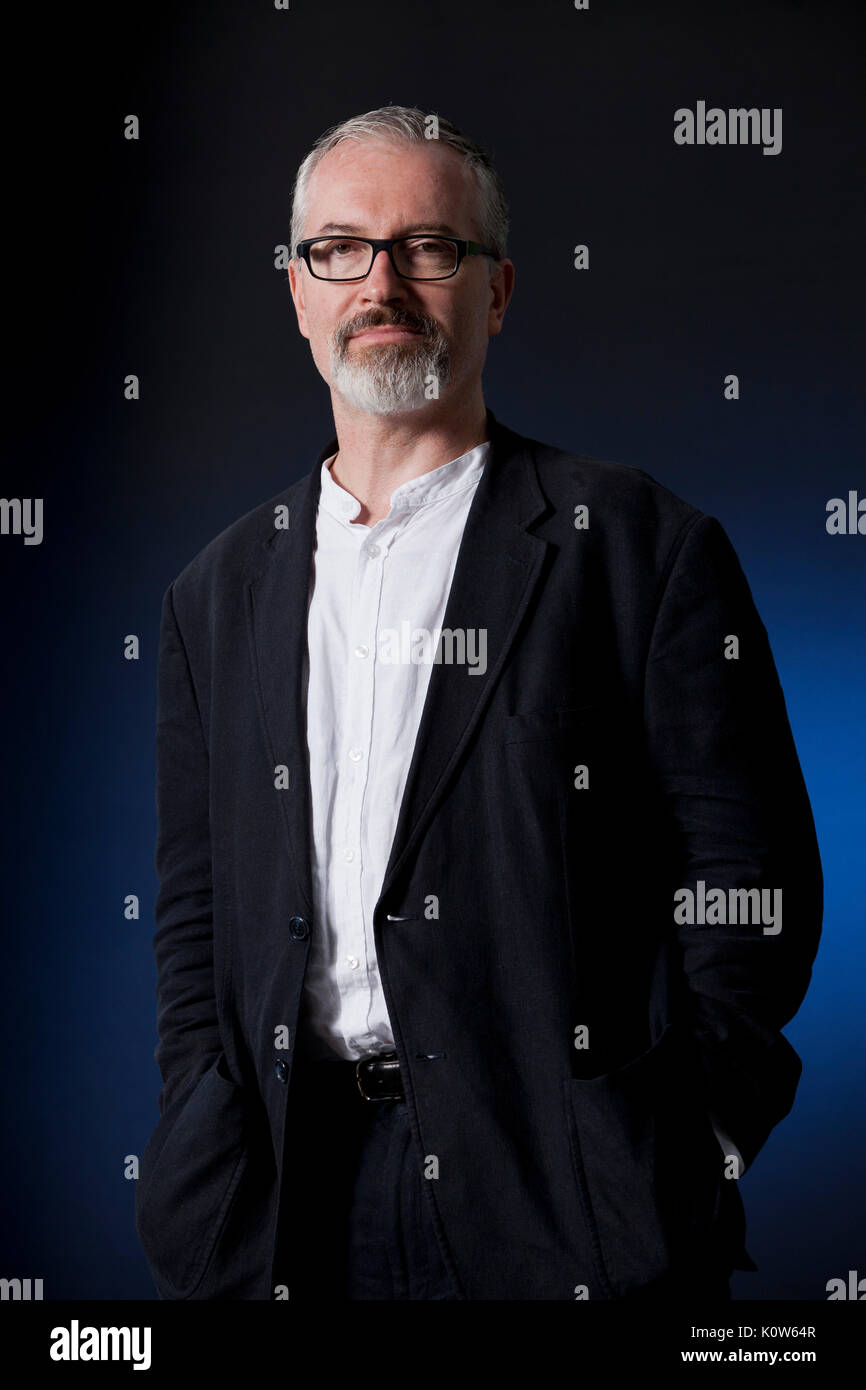 Edinburgh, UK. 25th August 2017. Richard English, the Northern Irish ...