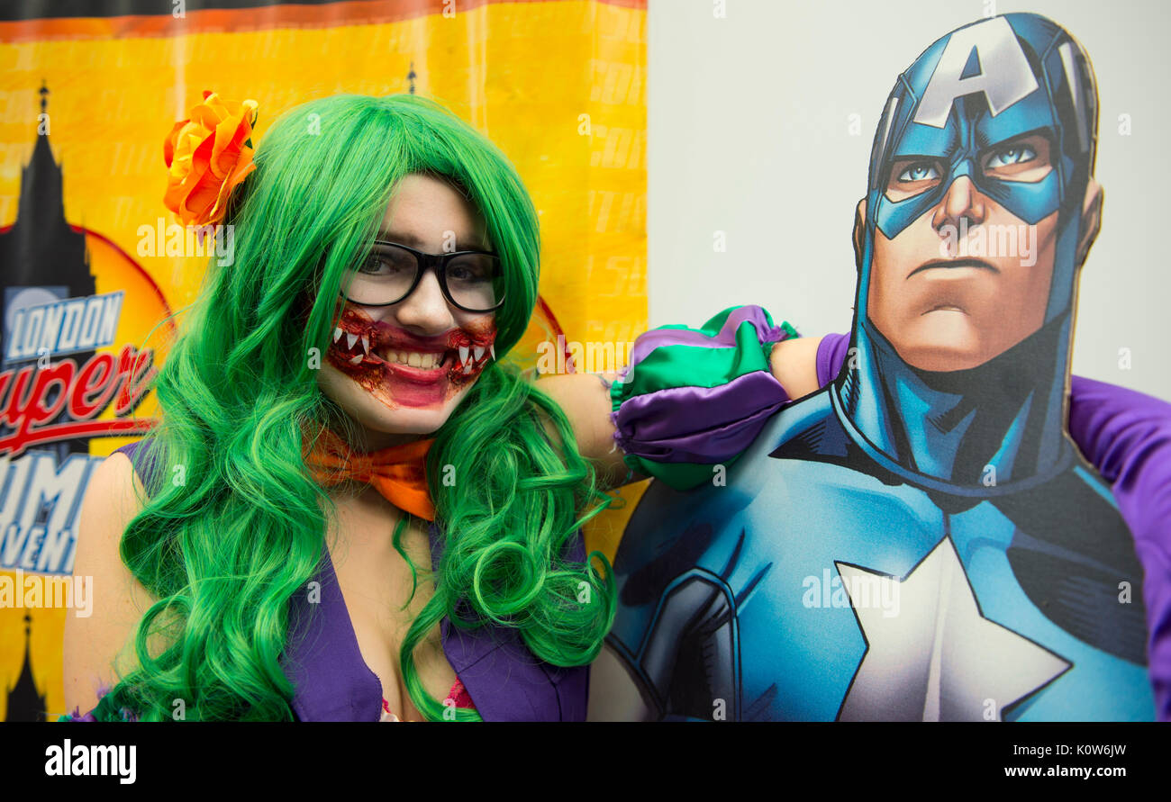 London super comic convention 2017 hi-res stock photography and images ...